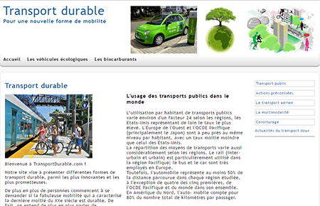 La mobilité durable dans les pays en voie de développement